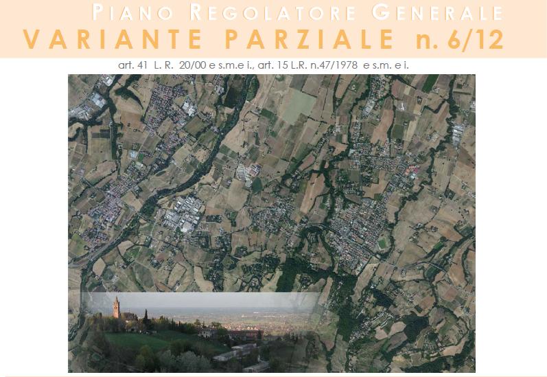 Approvazione 6^ variante parziale al PRG – Comune di Albinea