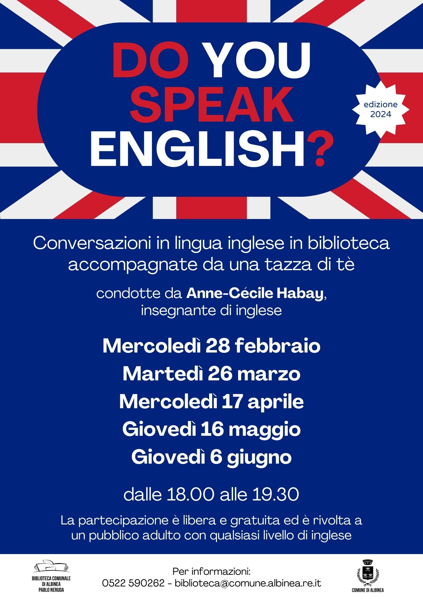 Dal 28 febbraio ripartirà “Do you speak english”: le conversazioni di ...